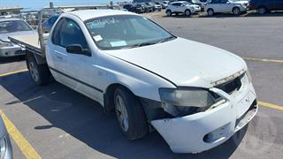 Damaged 2008 Ford Falcon BF MKII Ute XL Cab Chassis For Auction in ...