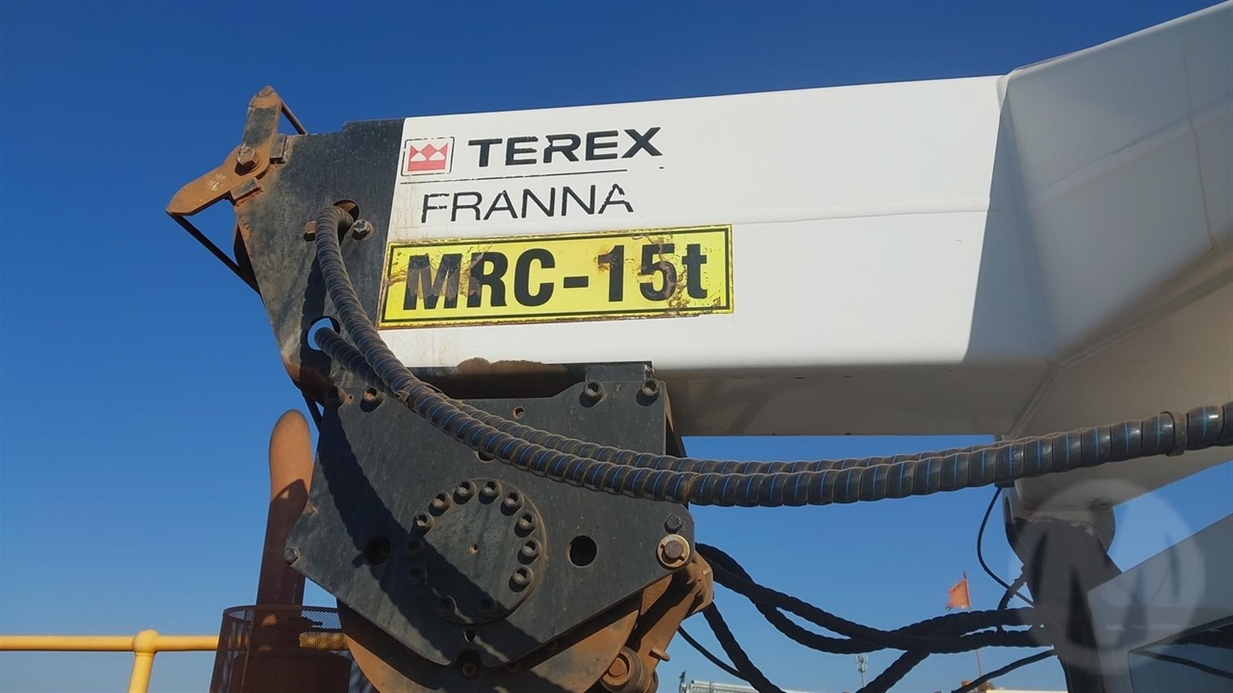 Used 2009 Terex AT-15 Franna Crane (Articulated Mobile For Auction in ...