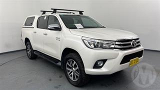 Used 2017 Toyota Hilux GUN/TGN 120-130 GUN126R SR5 4D Dual Cab Utility ...