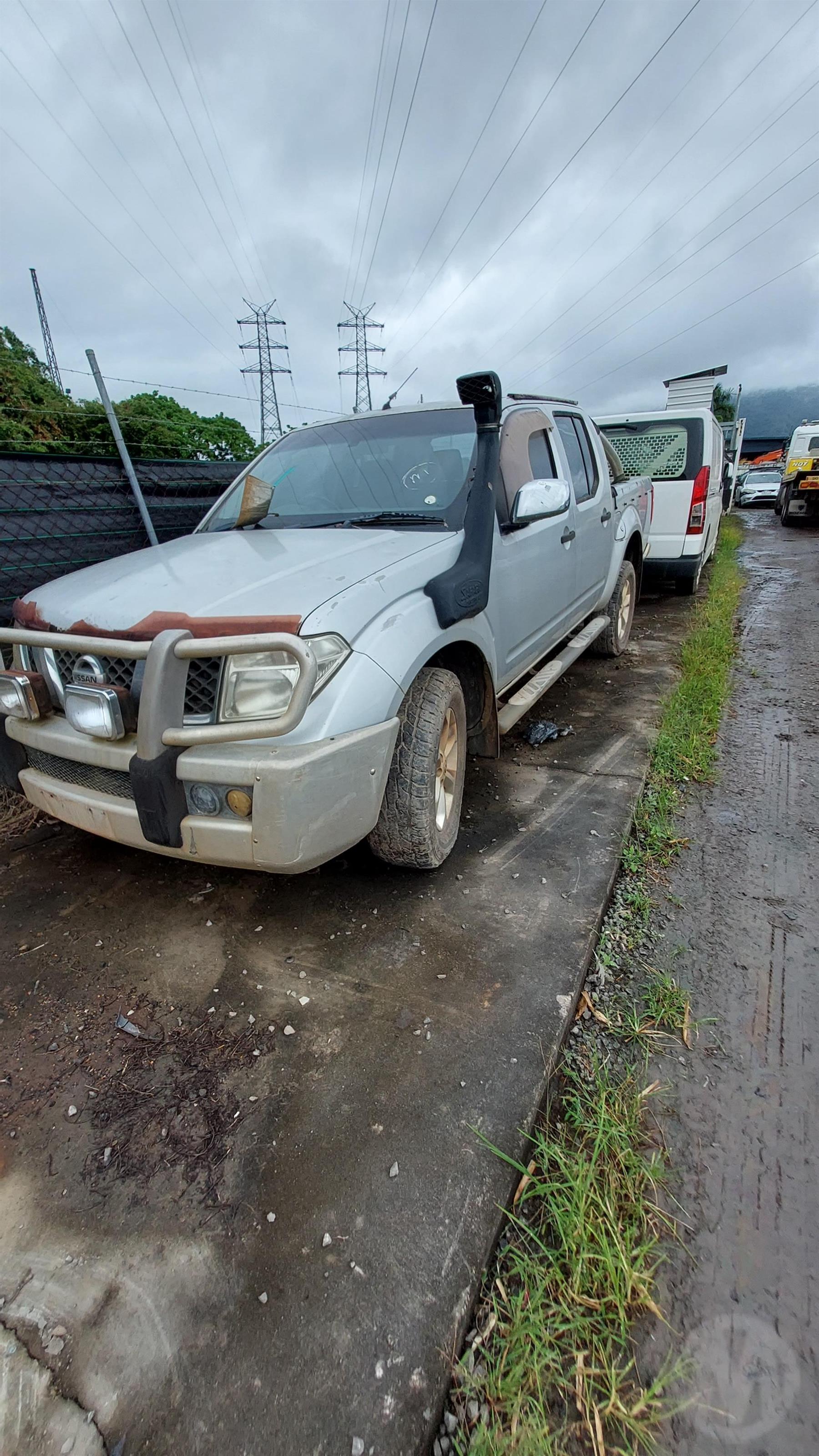 Damaged 2007 Nissan Navara D40 Dual Cab Chassis For Auction in National ...