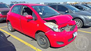 Damaged 2011 Toyota Yaris NCP YR Hatch For Auction in National Online ...