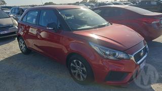 Damaged 2020 MG MG3 Core Hatch For Auction in National Online, National ...
