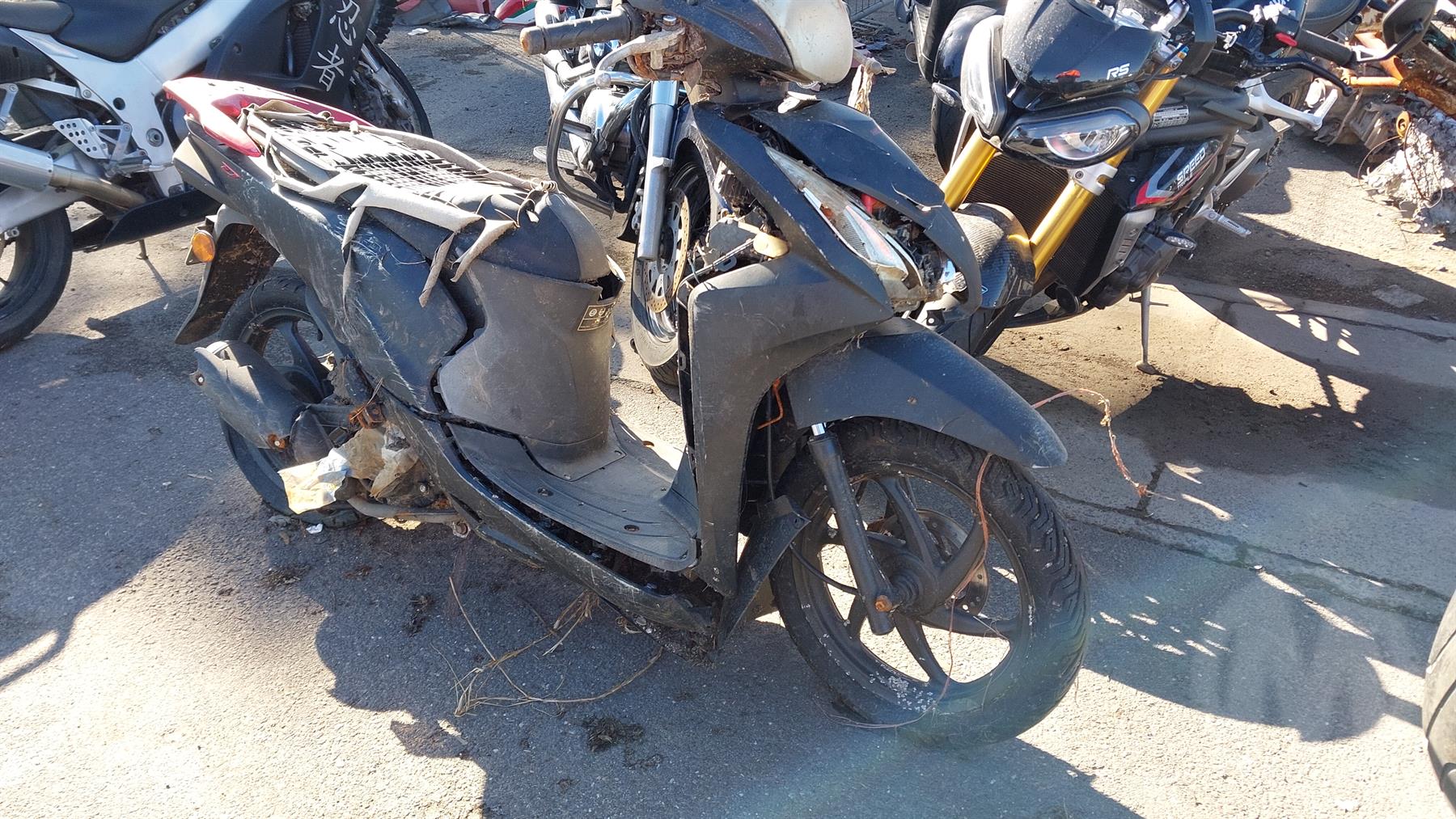 Damaged 2020 Honda NCS110 Scooter For Auction in National Online ...