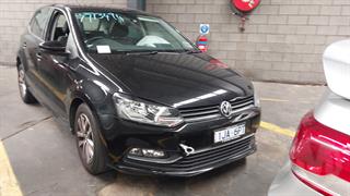 Damaged 2017 Volkswagen Polo 6R 81TSI Comfortline Hatch For Auction in ...