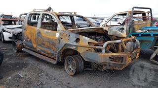 Damaged 2013 Toyota Hilux 150 SR Dual Cab Chassis For Auction in ...