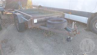 Used 2007 Saturn Trailers 6X4 Box Trailer For Auction in National Online, National - Manheim ...
