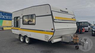 Used 1988 Viscount Seabreeze 18ft Caravan Caravan Caravan For Auction ...