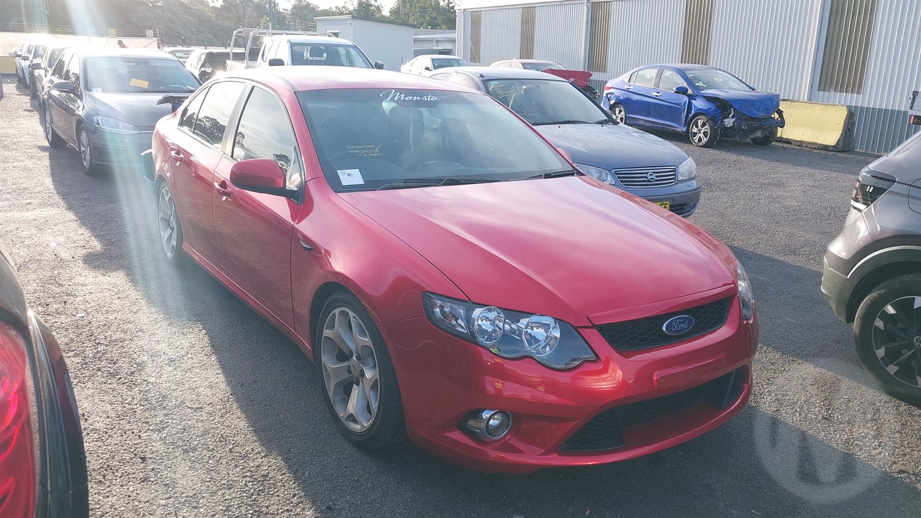 Damaged 2009 Ford Falcon FG XR6 Sedan For Auction in National Online ...