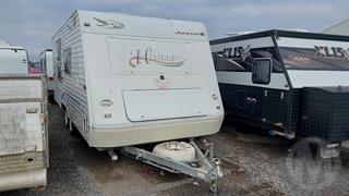 Used 2003 Jayco Heritage 22ft Caravan ATM 2,211kg For Auction in ...