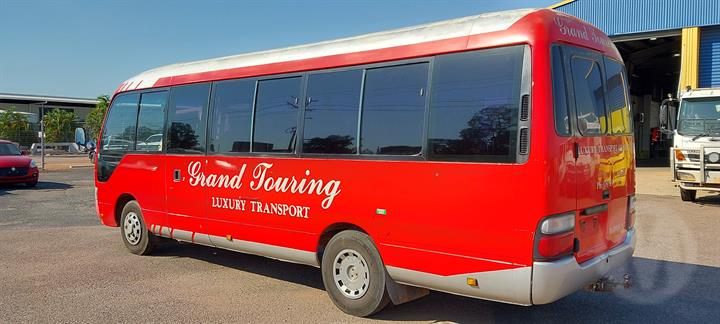 Used 1998 Toyota Coaster HZB50R Deluxe Long Mini BUS GVM 4,990kg For ...