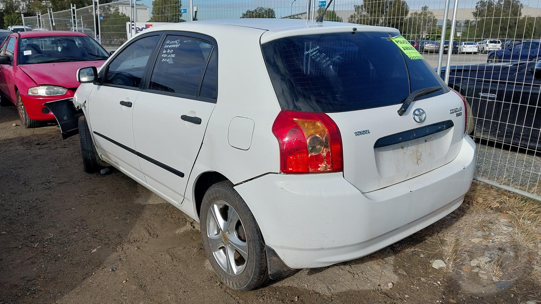 Damaged 2006 Toyota Corolla ZZE12 Ascent Seca Hatch For Auction in ...