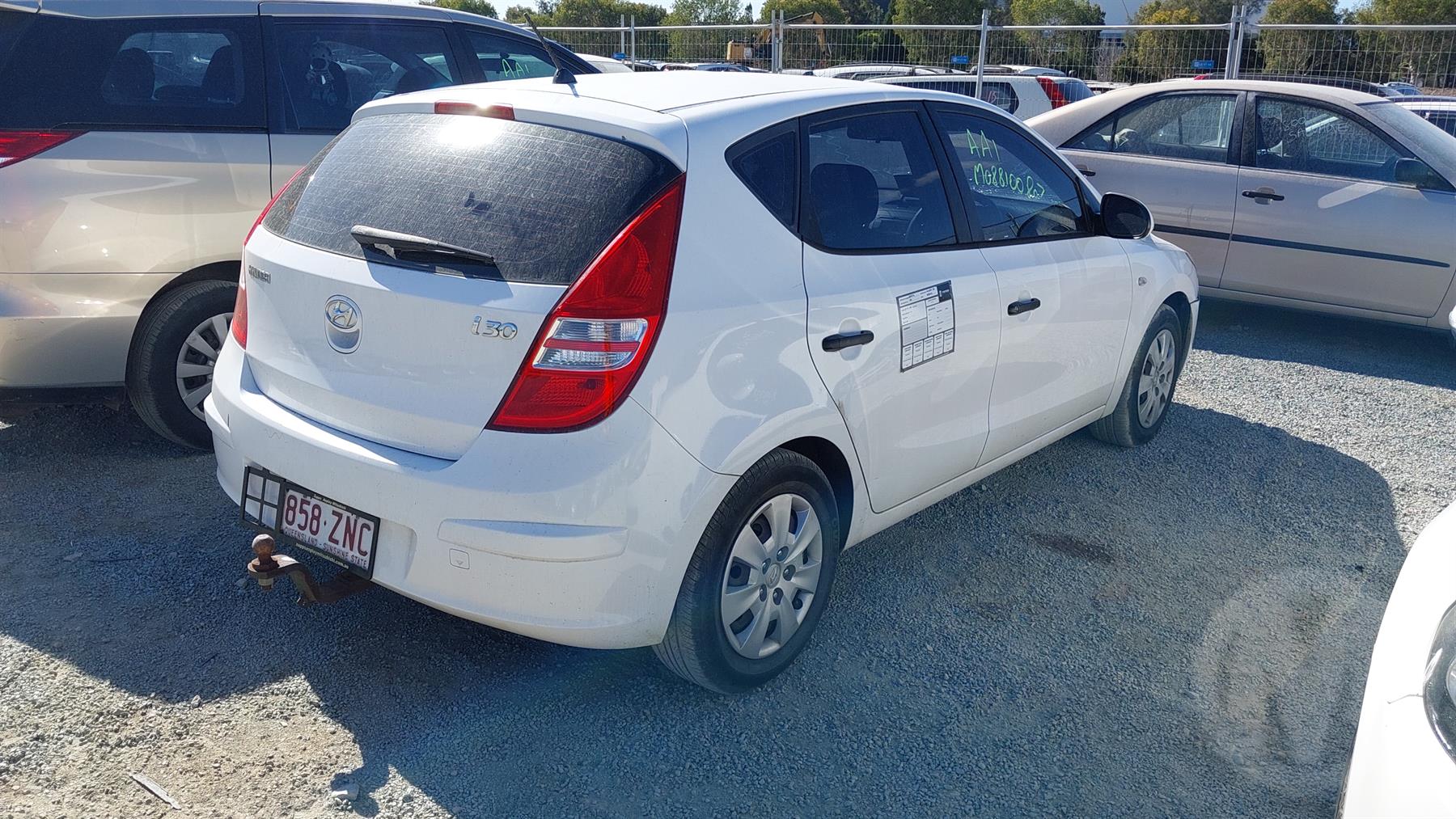Damaged 2012 Hyundai i30 SX Hatch 5D Hatchback For Auction in National ...