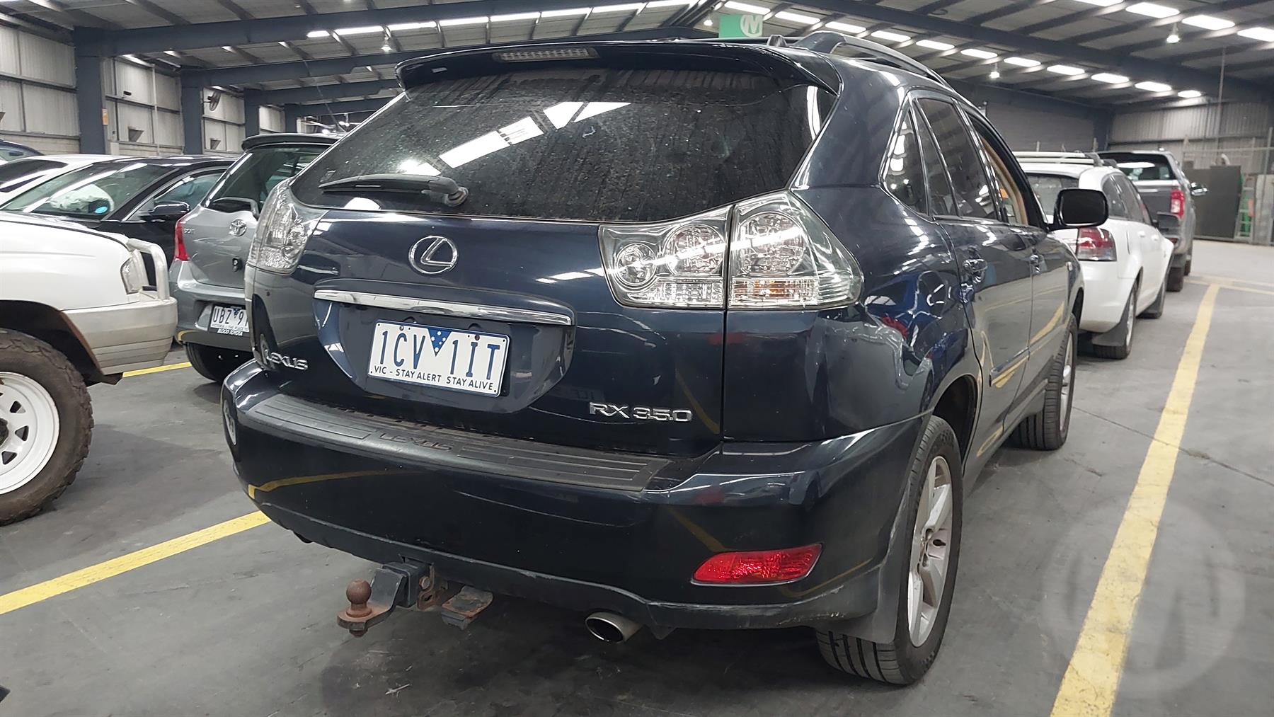 Damaged 2006 Lexus RX350 Sports Luxury S/Wagon For Auction in National ...