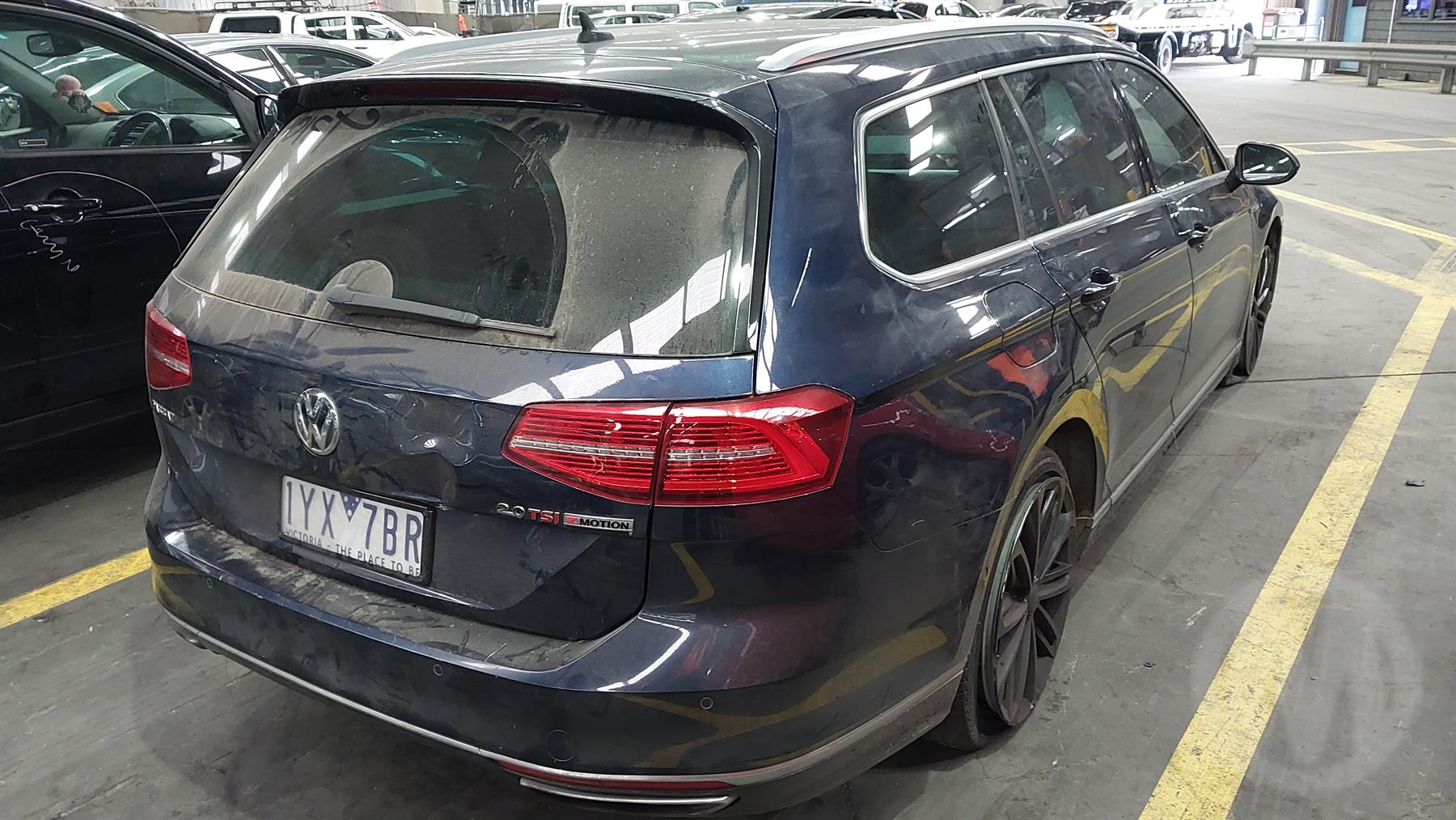 Damaged 2016 Volkswagen Passat B7 206 TSI R-Line Station Wagon For ...