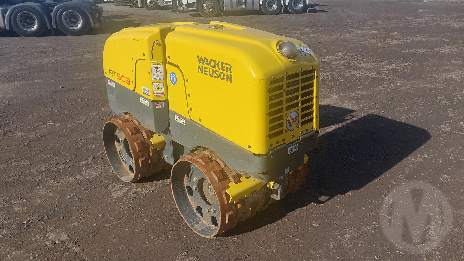 Used Wacker Neuson RTSC3 Roller (Compactor) For Auction in National ...
