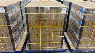 Used 24X Box Banana Powder Food Ingredients Pallet Miscellaneous For ...