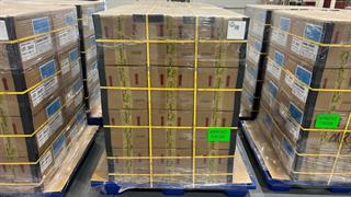 Used 24X Box Banana Powder Food Ingredients Pallet Miscellaneous For ...