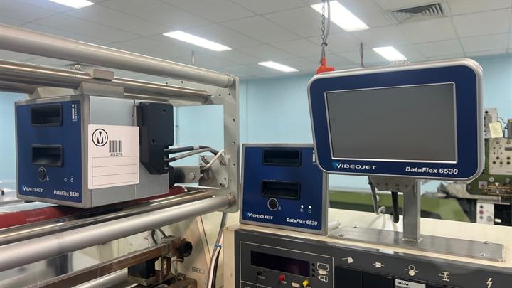 Used Videojet Dataflex 6530 TTO Printer Food Production Equipment For ...