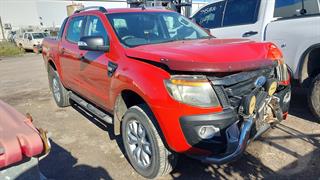Damaged 2012 Ford Ranger PX Wildtrak Dual Cab Utility Crew Cab For ...
