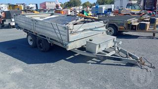 Used 2021 Stonegate 12X7 Tipper Box Trailer For Auction in National ...