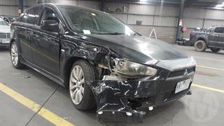 Damaged 2008 Mitsubishi Lancer CJ VRX Hatch For Auction in National ...