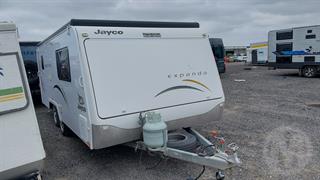 Used 2012 Jayco Expanda Poptop Caravan Caravan ATM 2,180kg For Auction ...
