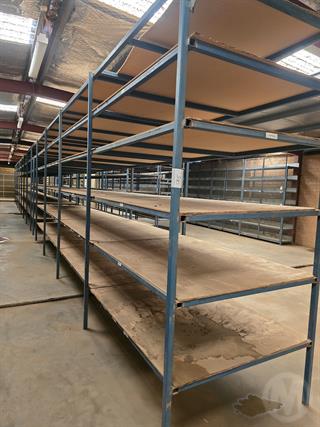 Used Custom Warehouse Racking Empty For Auction in Perth Int'l Airport ...