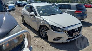 Damaged 2018 Mazda MAZDA3 Gen III Maxx Sport Hatch For Auction in ...