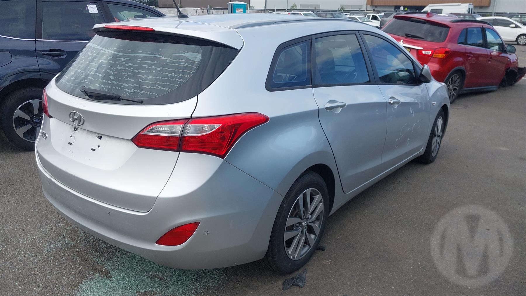 Damaged 2013 Hyundai i30 GD Tourer Active Station Wagon For Auction in ...