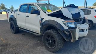 Damaged 2015 Ford Ranger PX XL Hi-Rider Dual Cab Chassis For Auction in ...