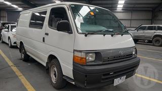 Damaged 1997 Toyota Hiace RZH Panel Van For Auction in National Online ...