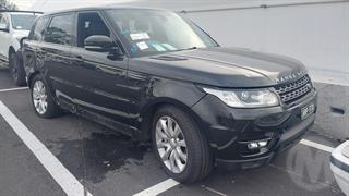Damaged 2017 Land Rover Range Rover Sport SDV6 SE S/Wagon For Auction ...