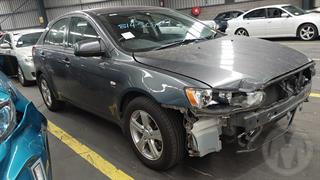 Damaged 2009 Mitsubishi Lancer CJ ES Hatch 5D Hatchback For Auction in ...