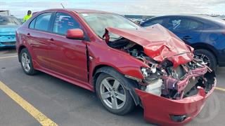 Damaged 2009 Mitsubishi Lancer CJ VR Hatch For Auction in National ...