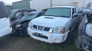 Damaged 2009 Nissan Navara D22 Series II ST-R Dual Cab Chassis For ...