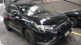 Damaged 2019 Mitsubishi Outlander ZL Black Edition 2WD S/Wagon For ...