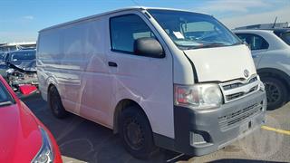 Damaged 2012 Toyota Hiace 200 LWB Van For Auction in National Online ...