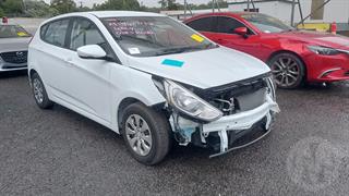 Damaged 2016 Hyundai Accent RB4 Active Hatch 5D Hatchback For Auction ...