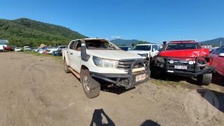 Damaged 2017 Toyota Hilux GUN/TGN 120-130 GUN126R SR Dual Cab Chassis ...