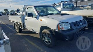 Damaged 2011 Nissan Navara D22 Series II DX Cab Chassis For Auction in ...