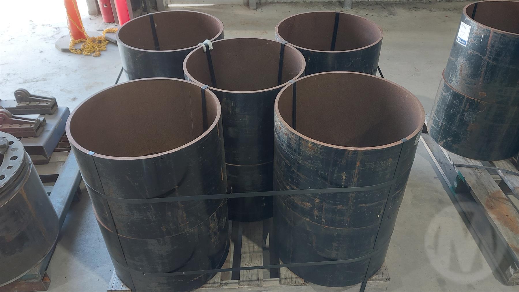 Used Steel Pipe 510' X 2 Pallets For Auction in National Online ...