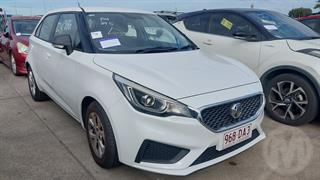 Damaged 2020 MG MG3 Core Hatch For Auction in National Online, National ...