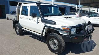 Used 2019 Toyota Landcruiser 70 Series Workmate 4D Dual Cab Chassis ...