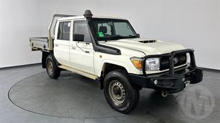 Used 2018 Toyota Landcruiser 70 Series Workmate 4D Dual Cab Chassis ...