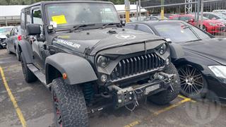 Damaged 2015 Jeep Wrangler Unlimited JK Sport S/Wagon Station Wagon For ...
