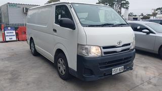 Damaged 2011 Toyota Hiace 200 LWB Van 4D VAN For Auction in National ...