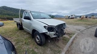 Damaged 2007 Toyota Hilux 150 Workmate Cab Chassis For Auction in ...