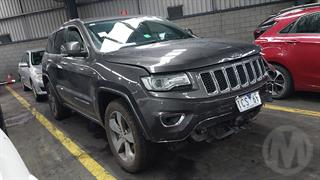 Damaged 2014 Jeep Grand Cherokee WK Overland Station Wagon 4D Wagon For ...