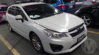 Damaged 2013 Subaru Impreza 2.0i Hatch For Auction in National Online ...