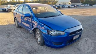Damaged 2010 Mitsubishi Lancer CJ SX Hatch 5D Hatchback For Auction in ...
